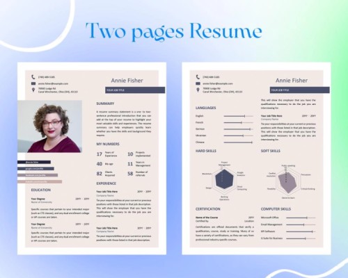Make the best possible resume with templates in Google Docs. Create a ...