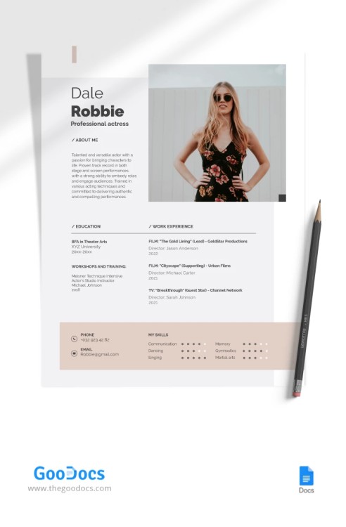 Make the best possible resume with templates in Google Docs. Create a ...