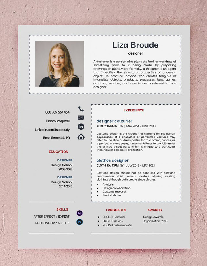 30+ Free Google Docs Job Resume Templates | 4Templates.com