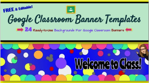 30+ Collection of Free Google Slides Classroom Banner and Header ...