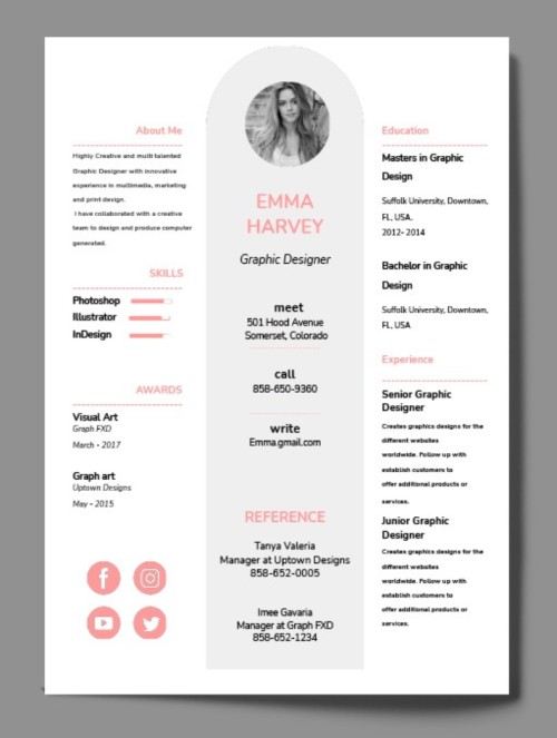 30 Free Editable Google Docs CV and Resume Templates for Teachers and ...