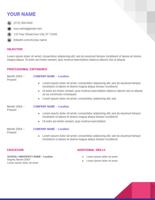 30 Free Editable Google Docs CV and Resume Templates for Teachers and ...