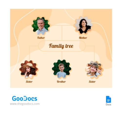 30+ Beautiful Family Tree Templates in Google Docs| 4Templates.com
