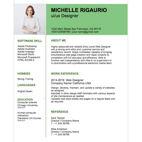 Make the best possible resume with templates in Google Docs. Create a ...