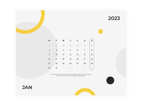 20+ Free Beautiful Calendar Templates in Google Docs | 4Templates.com