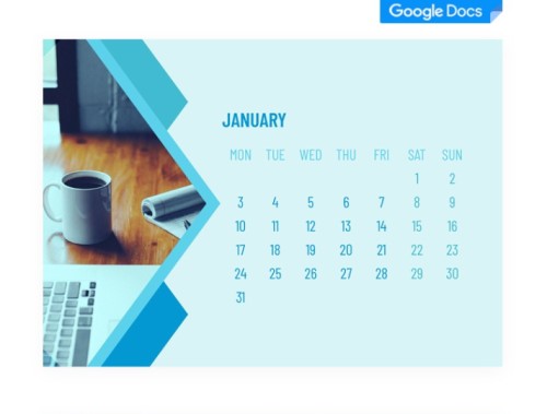 20+ Free Beautiful Calendar Templates in Google Docs | 4Templates.com
