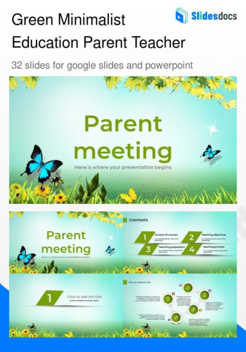 30+ Free Beautiful Kindergarten Templates and Themes in Google Slides ...