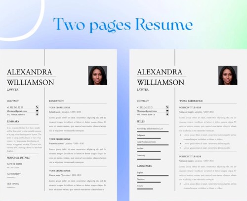 Make the best possible resume with templates in Google Docs. Create a ...